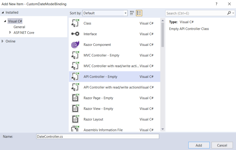 Custom Datetime Model Binding With Net And Angular Phrase