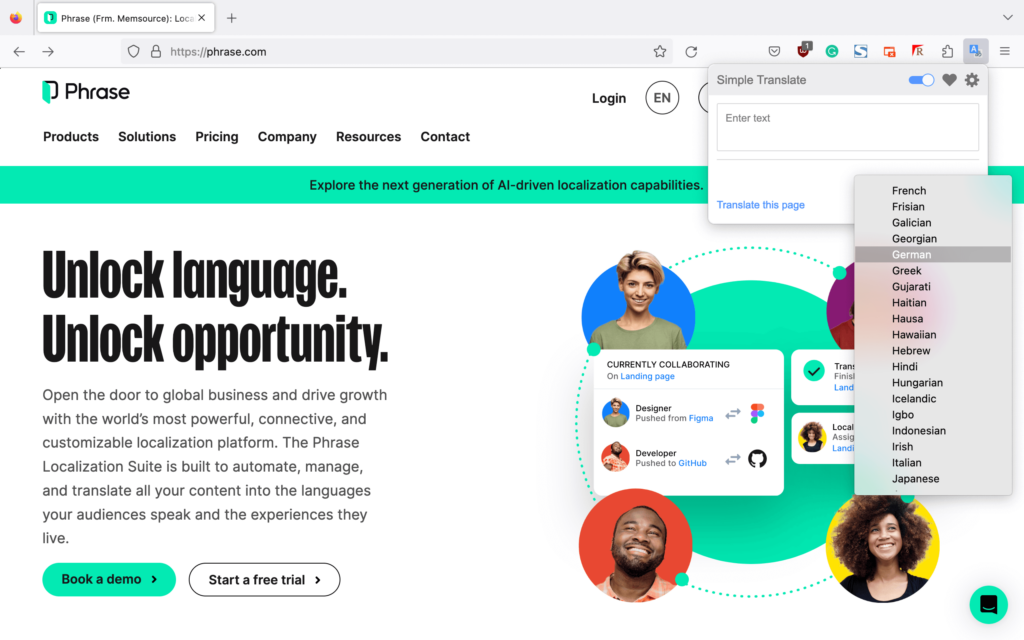 How to Translate a Website: Top 3 Methods + Examples | Phrase