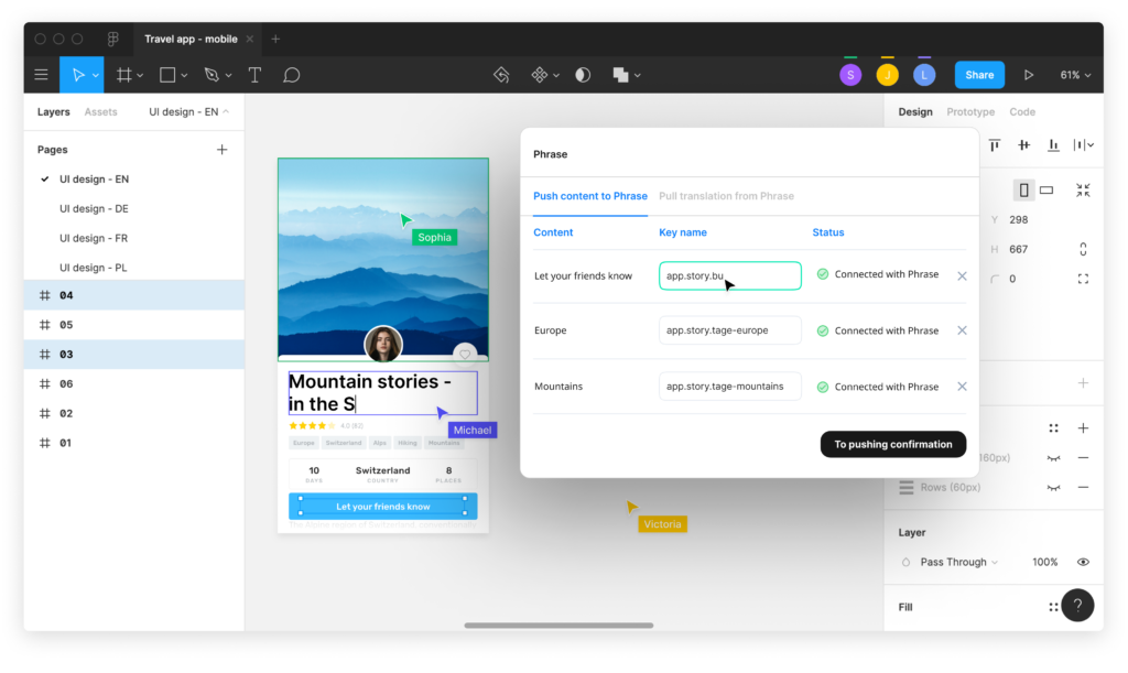 Figma+Phrase Integration for Design-Aware Localization | Phrase