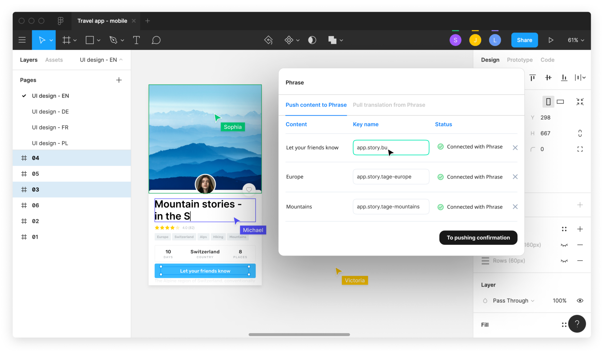 Figma+Phrase Integration for Design-Aware Localization | Phrase